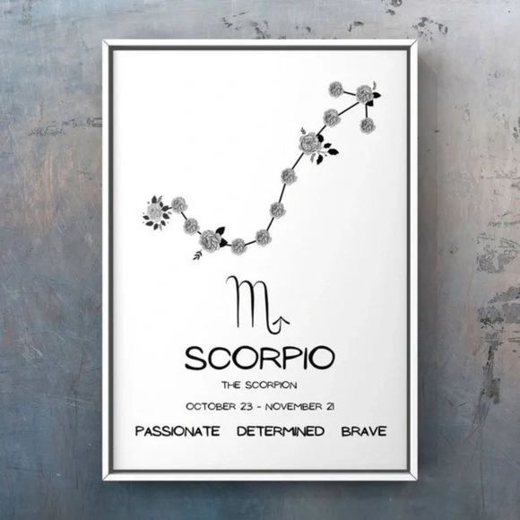 Triad Art & Design | Art | Scorpio Zodiac Sign Constellationart ...